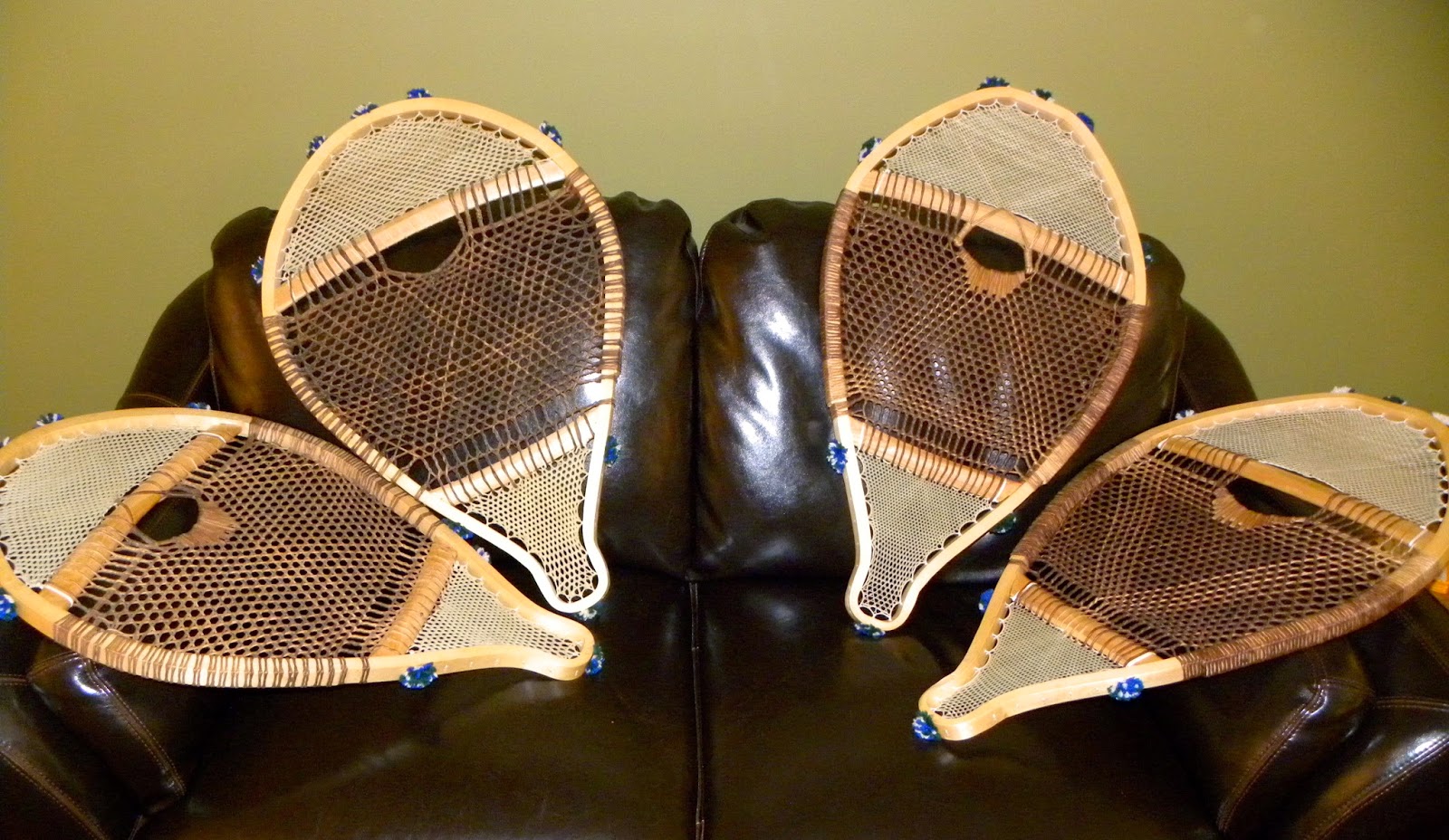 Harmony Canoe & Cycle: Beaver tail snowshoes