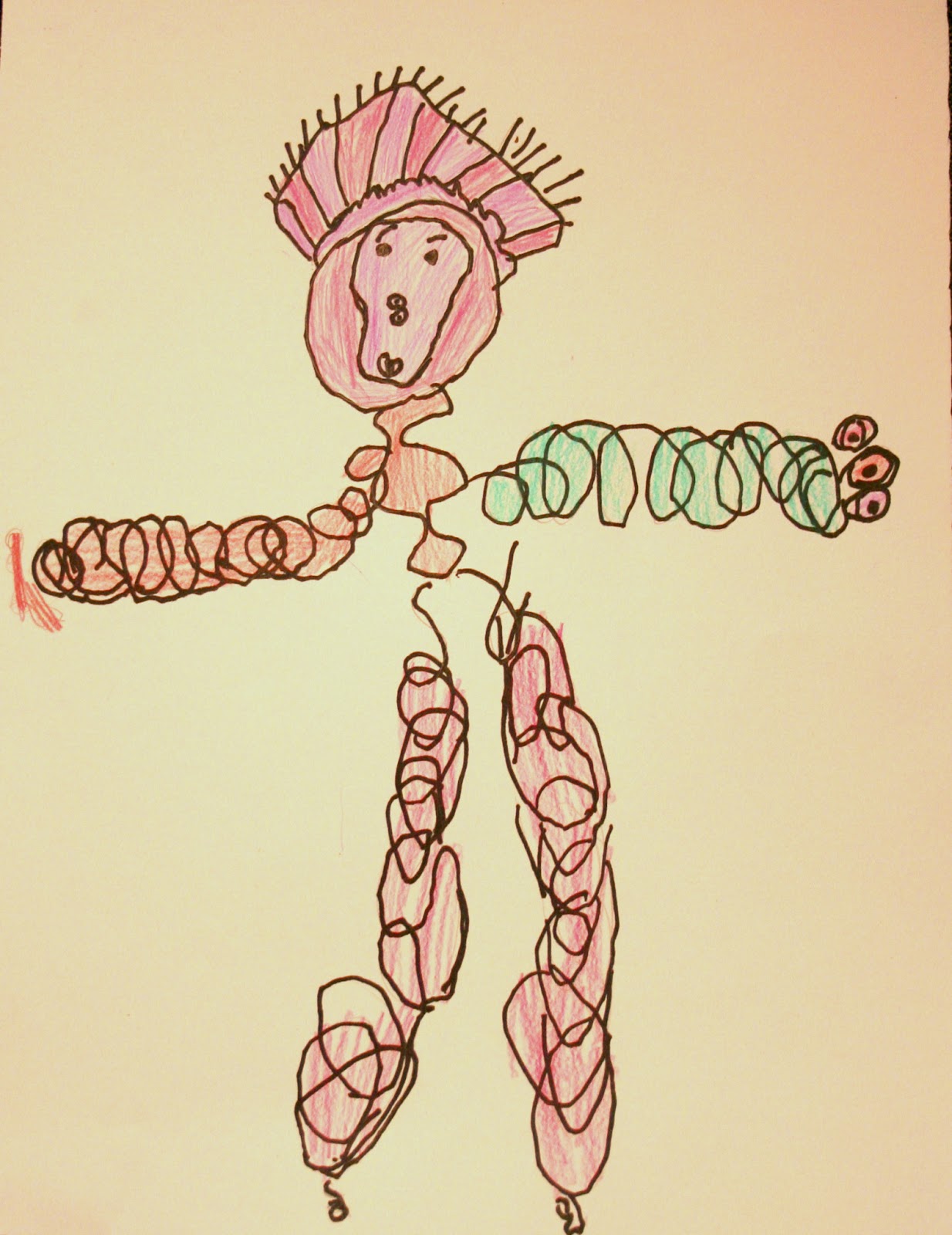 Art Adventures: 1st Grade: Joan Miro Line Drawings