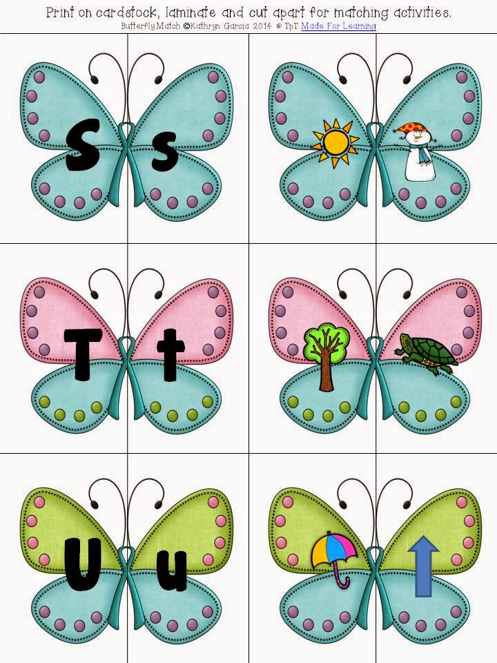 The Best of Teacher Entrepreneurs: Language Arts Lesson - "Butterfly Match"