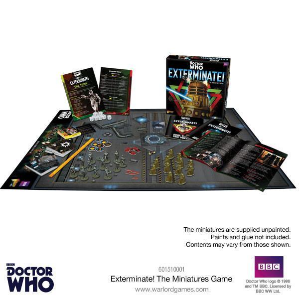 Wargame News and Terrain: Element Games: Doctor Who - Exterminate! - In ...
