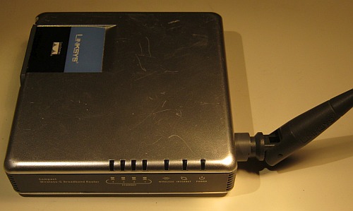 Common Emitter: WRT54GC v2 router