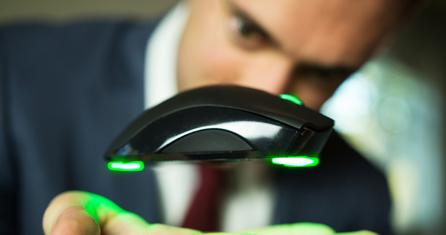 RAZER Project McFly : First Hover Mouse