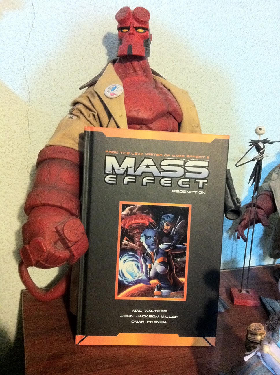 OMAR FRANCIA - Comics: Mass Effect: Redemption - Sci Fi Club Cover!