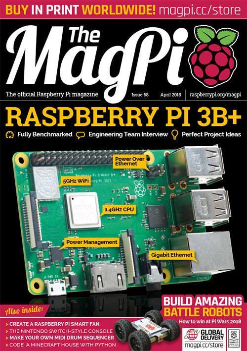 frambuesa-pi: The MagPi 68, la revista oficial de Raspberry Pi