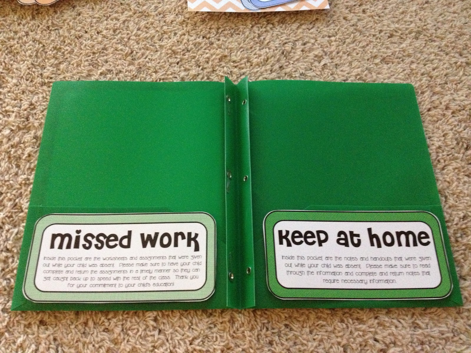 Teaching With Terhune: Absent Folders