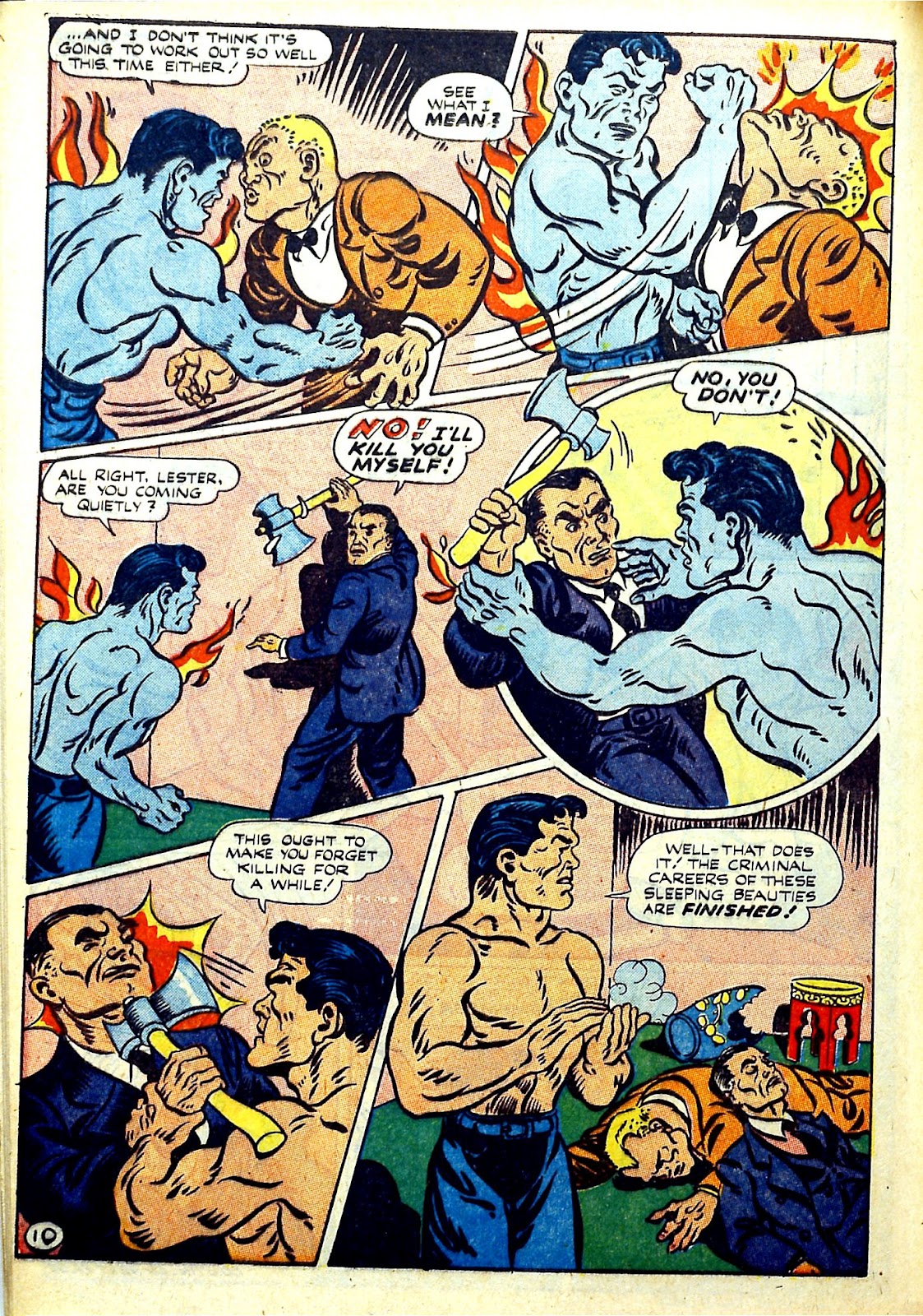 Four-Color Shadows: Man O'Metal-Harry G. Peter-1943