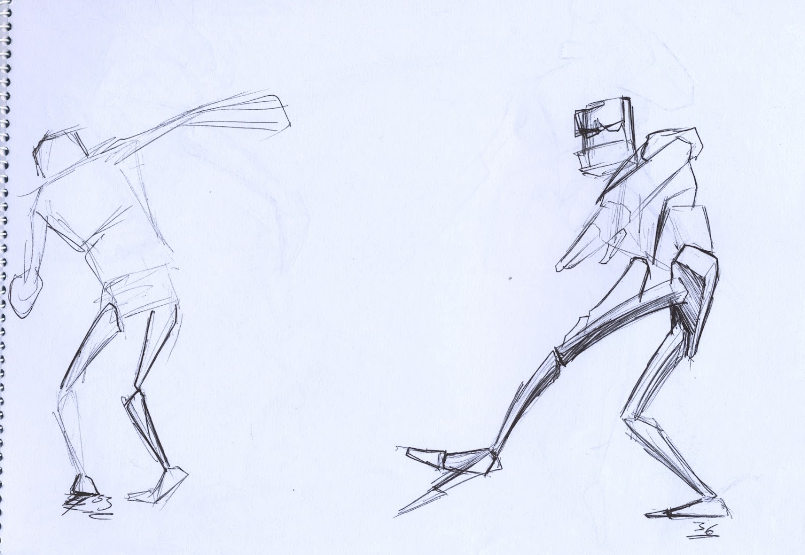 Sarfo's Sketchbook: Roundhouse Kick