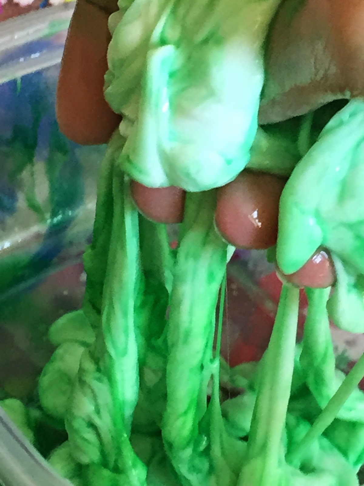 Mini Monets and Mommies: Alien Slime