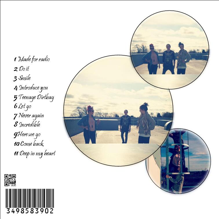 A2 Media coursework: CD cover and back ideas