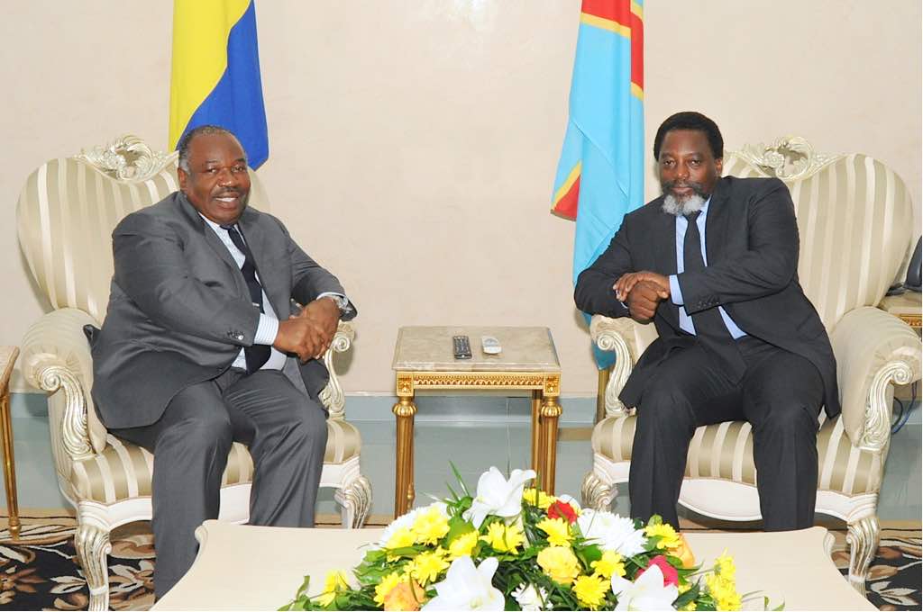 CEEAC: Ali Bongo Ondimba à Kinshassa.