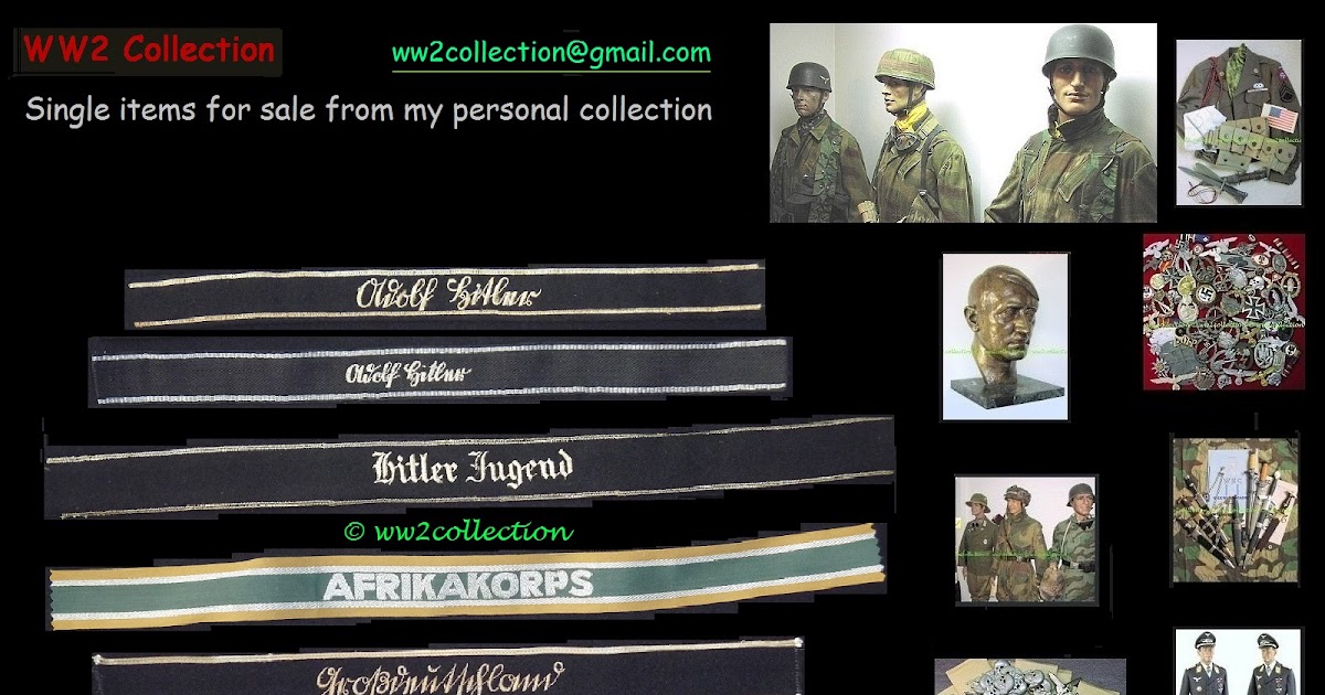 WW2 Collection Price List of my Private Collection Liquidation: WW2 ...