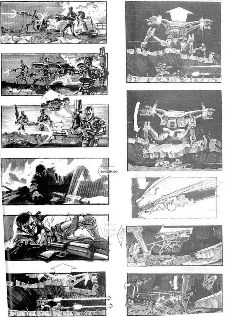 'Terminator 2: Judgement Day' Storyboards by Philip Norwood, Steve Berg ...