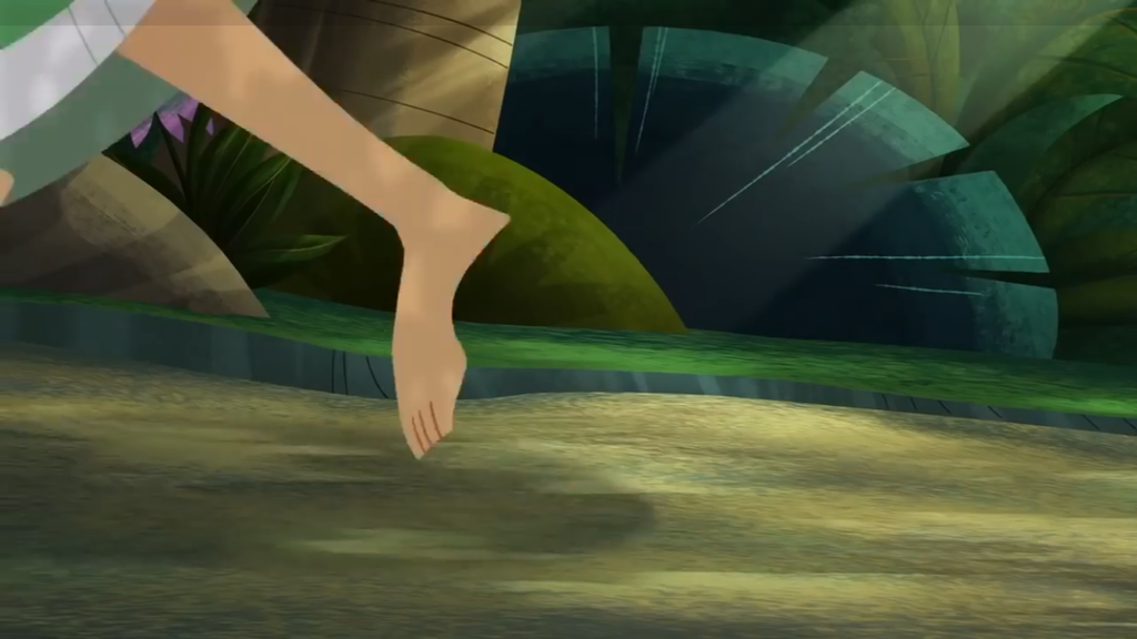 Anime Feet: Tangled: The Series: Rapunzel and Cassandra