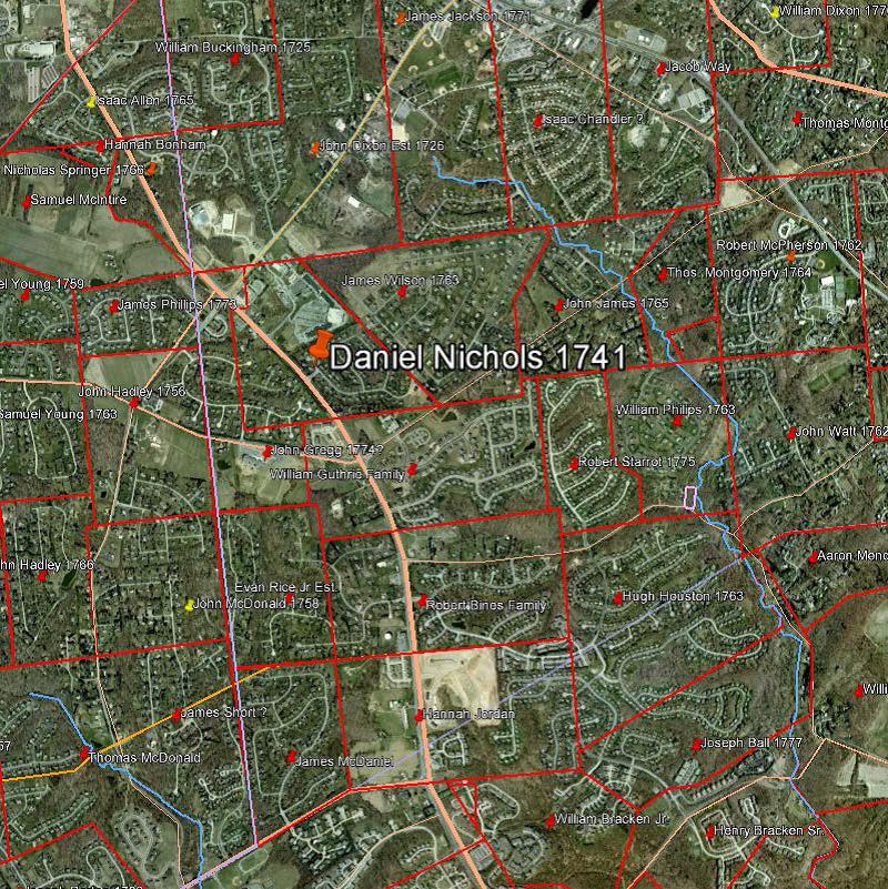 The Mill Creek Hundred History Blog: Finding the Nichols House, Part II ...