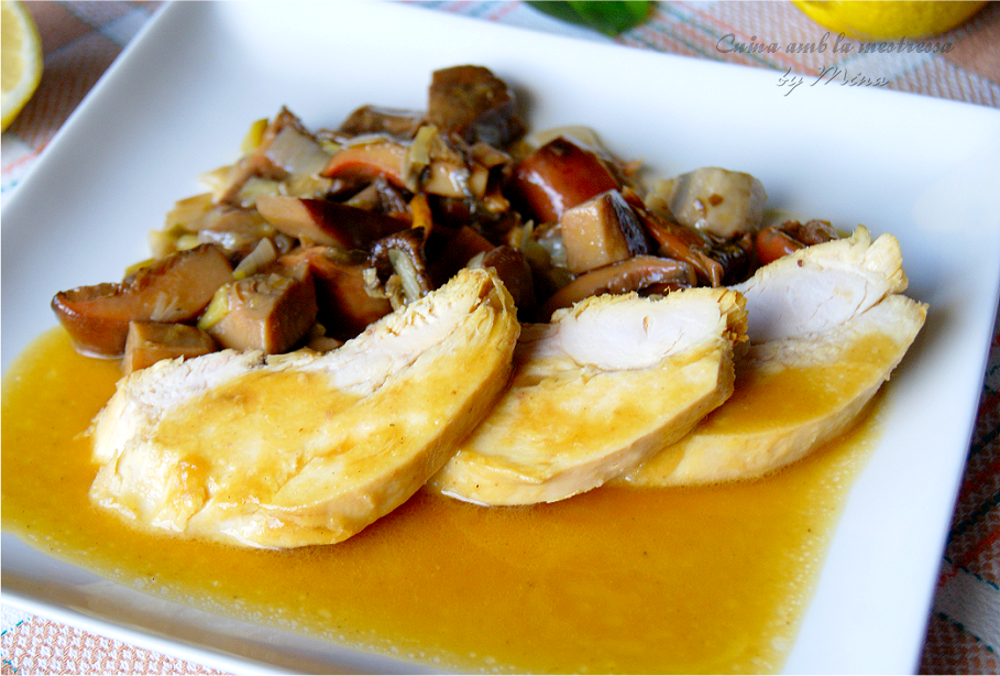 Cocina con Mina: Pollo al azafrán en olla rápida