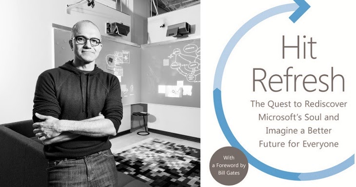 G Reviewz: [Book] Hit Refresh: by Satya Nadella
