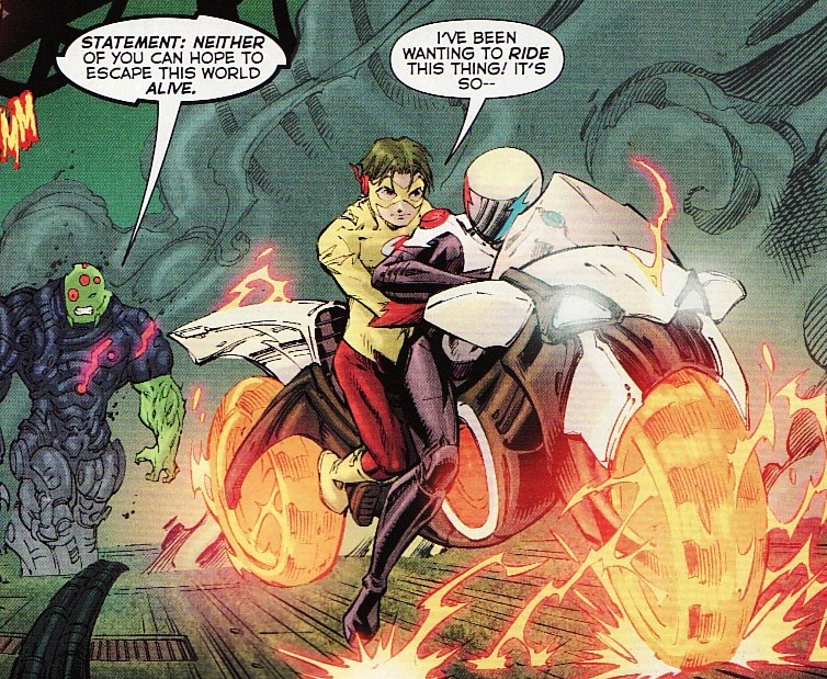 Supergirl Comic Box Commentary: Review: Flashpoint Kid Flash Lost #1