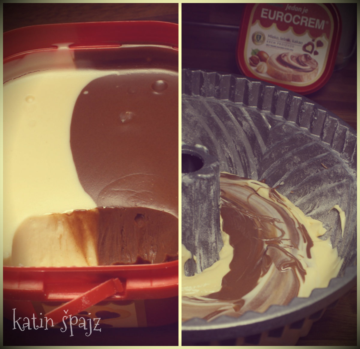 katin špajz: kuglof sa Eurocremom - Eurocrem Swirl Bundt Cake