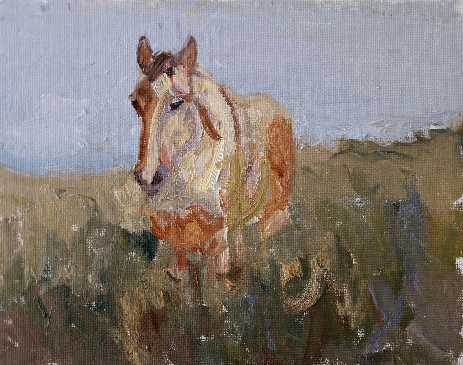 Karen McLain Studio: "Destiny", Blue's little mare
