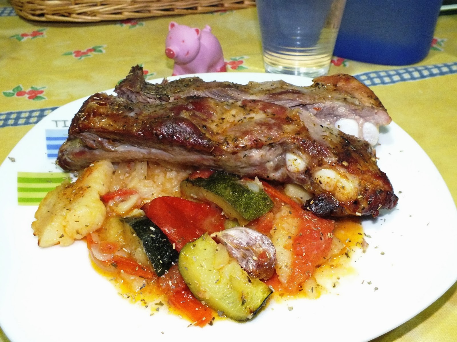 Costillar de Cerdo al Horno