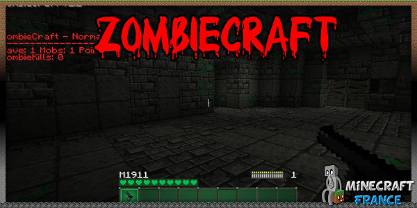 ZombieCraft 1.4.7 MineCraft Mod - FrMineCraft