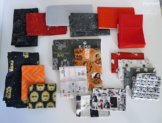 Pieces by Polly: Star Wars Quilt-in-a-Day