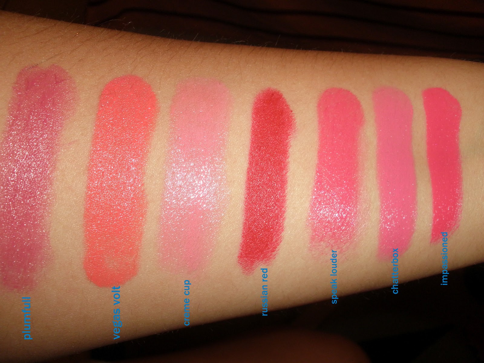Stars and stellars : my mac lipsticks part 1..!!!
