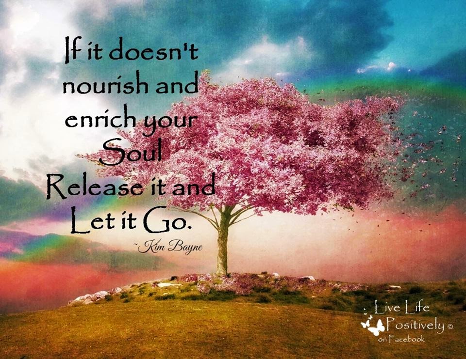 If it doesn't nourish and enrich your Soul Let It Go - Quotes