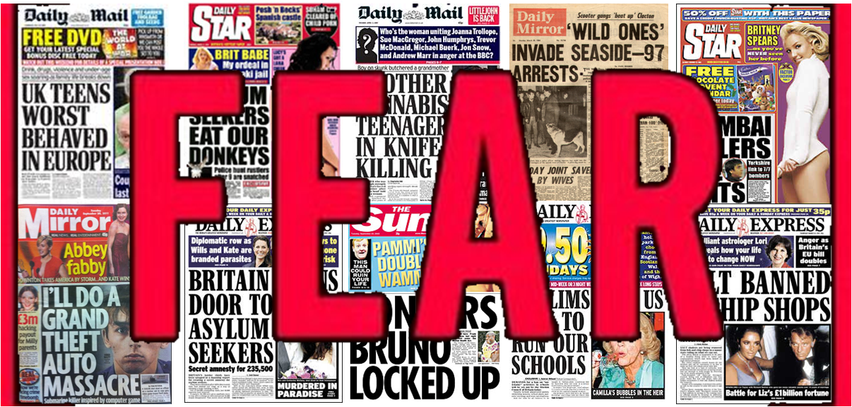 SSC Media Studies: Representing fear; moral panics in the press and online