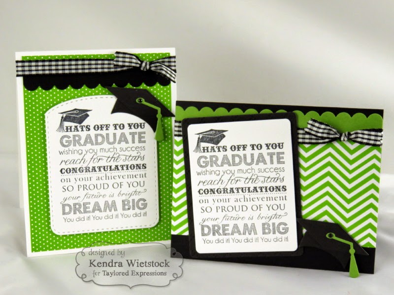Kendra's Paper Creations: TE: Pinterest Inspired Graduation Cards