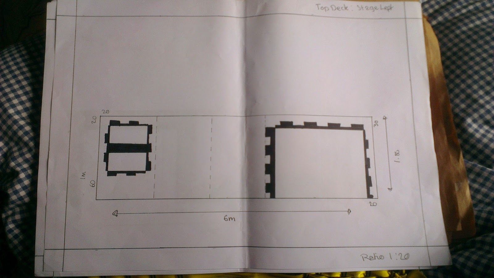 Unit 79: Stage Design for Performance : 2D Scale Drawings of Staging ...