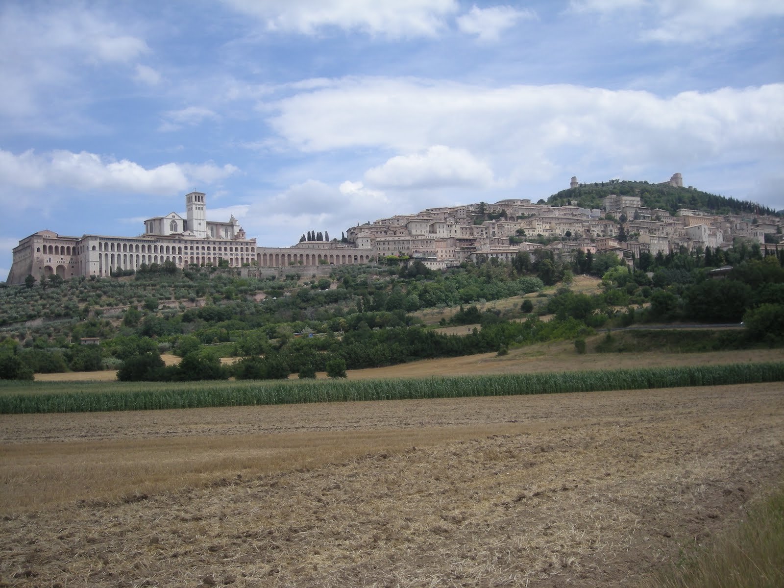 Sur la route d'Assise