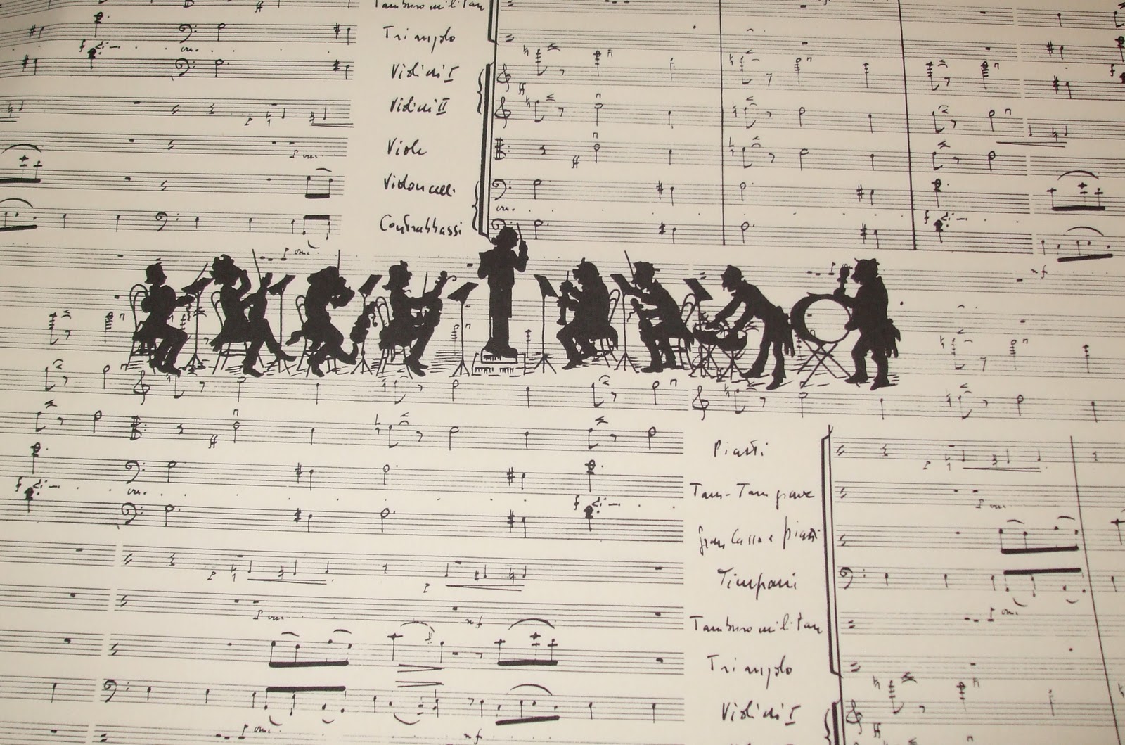 Atelier de Chiqui Boutique: PAPELES MÚSICA