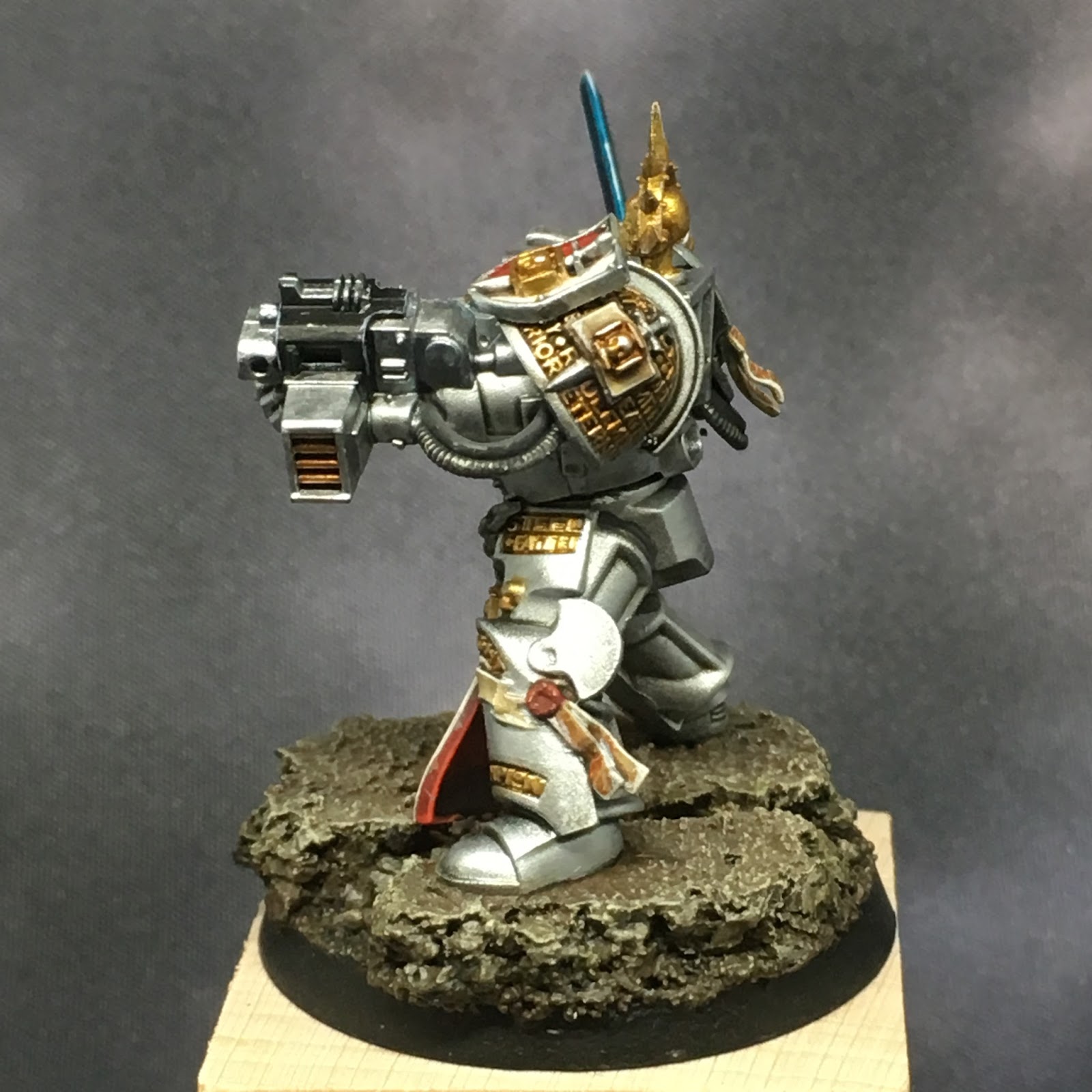 262nd Death Korps of Krieg: Grey Knights Brotherhood Champion to DONE