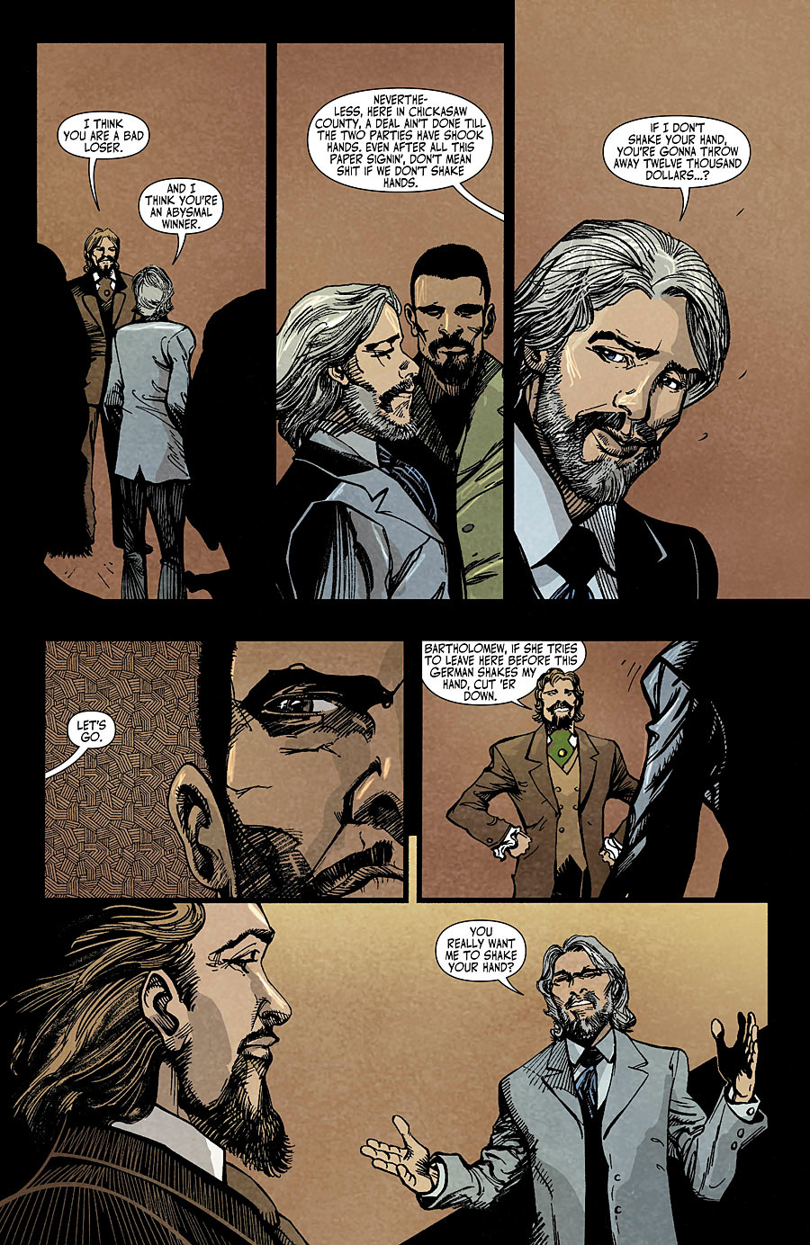 SNEAK PEEK : "Django Unchained" Graphic Novel Finale