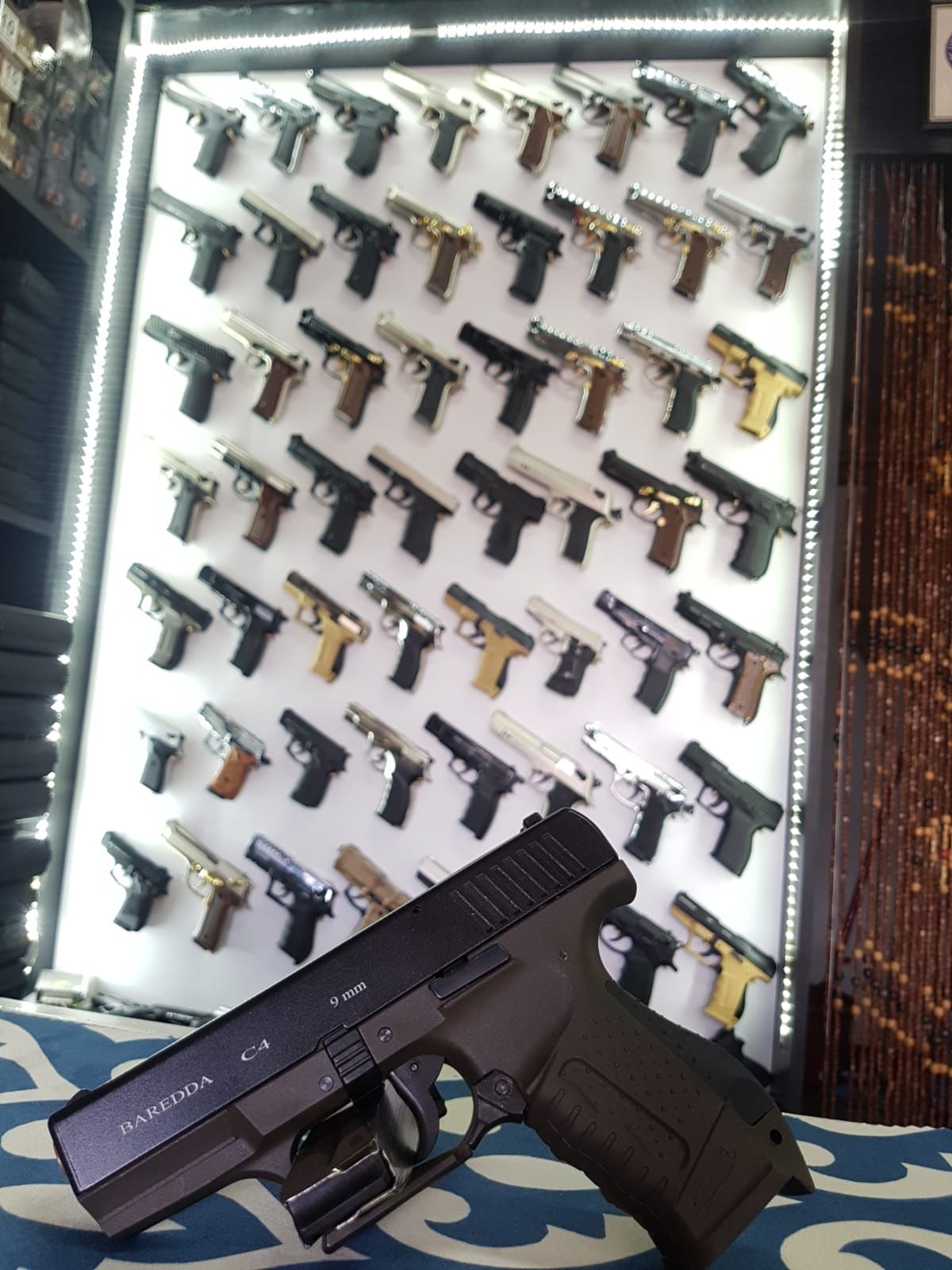 BAREDDA C4 Haki Yeşil Kurusıkı Tabanca