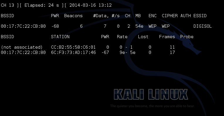 Dynamic Tutorial: Speeding Up WEP Hacking In Kali