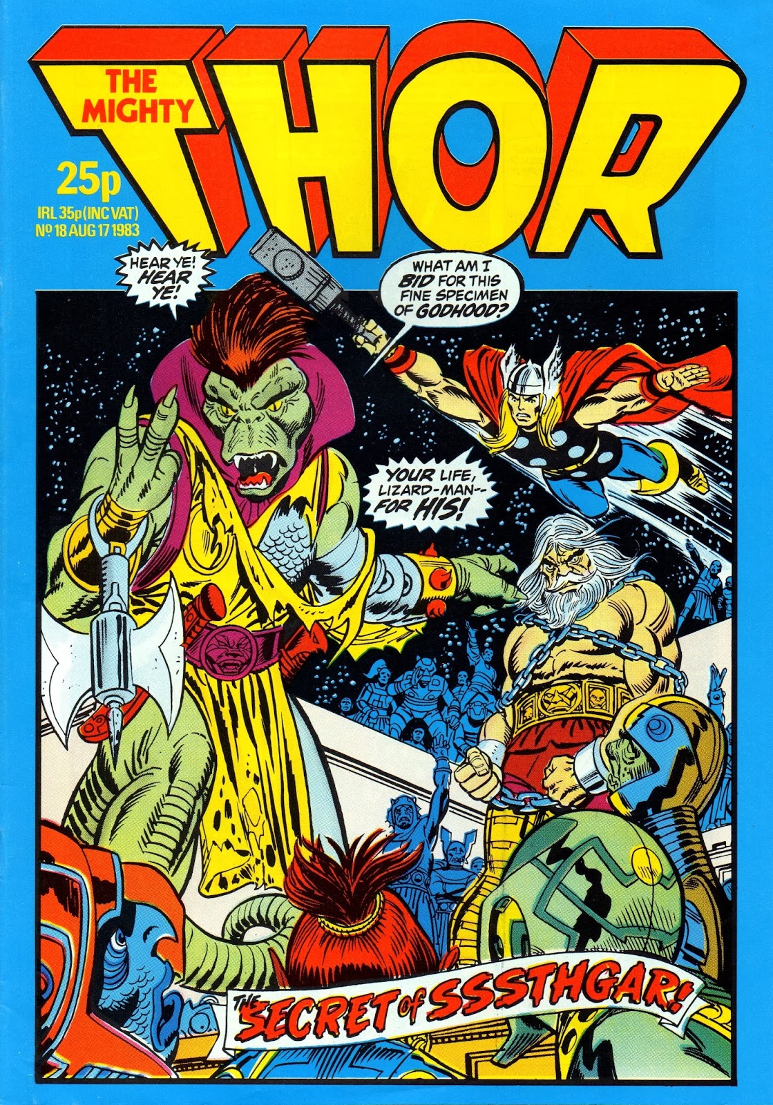 CRIVENS! COMICS & STUFF!: PART TWO OF THE MIGHTY THOR COVER GALLERY...