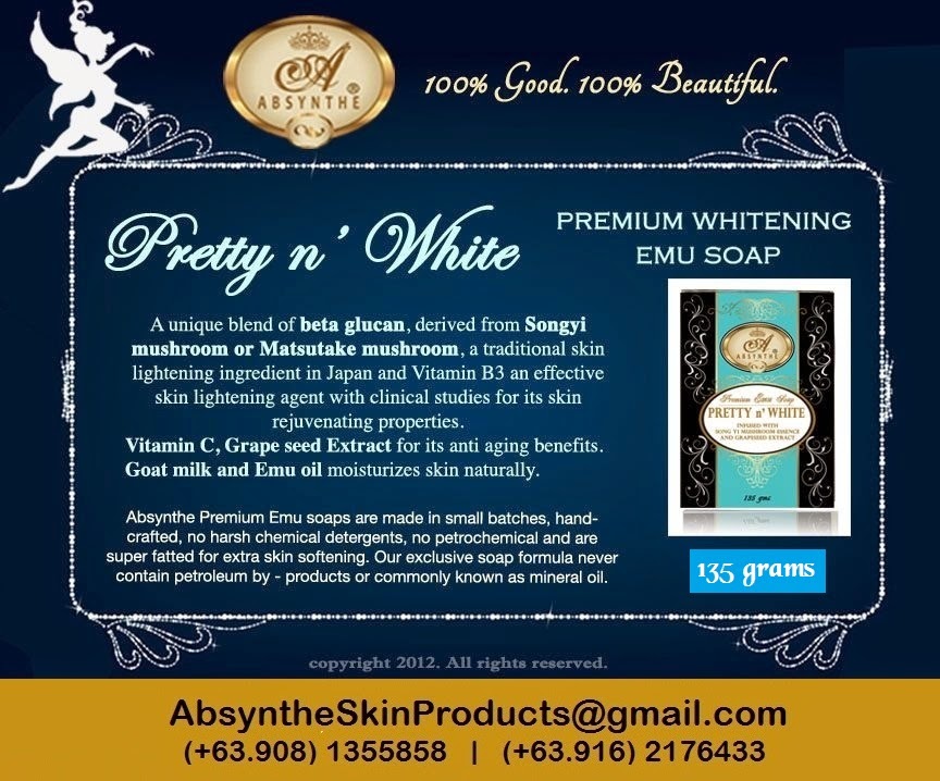Absynthe Bath and Beauty Products: Absynthe's PRETTY N' WHITE PREMIUM ...