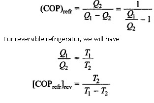 冰箱和热泵的COP-机械工程概念和原理 - 新利是什么平台,新利18平台下载
