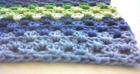 Hekel Idees: Tutoriaal: Gehekelde Strepe: Ouma Se Manier