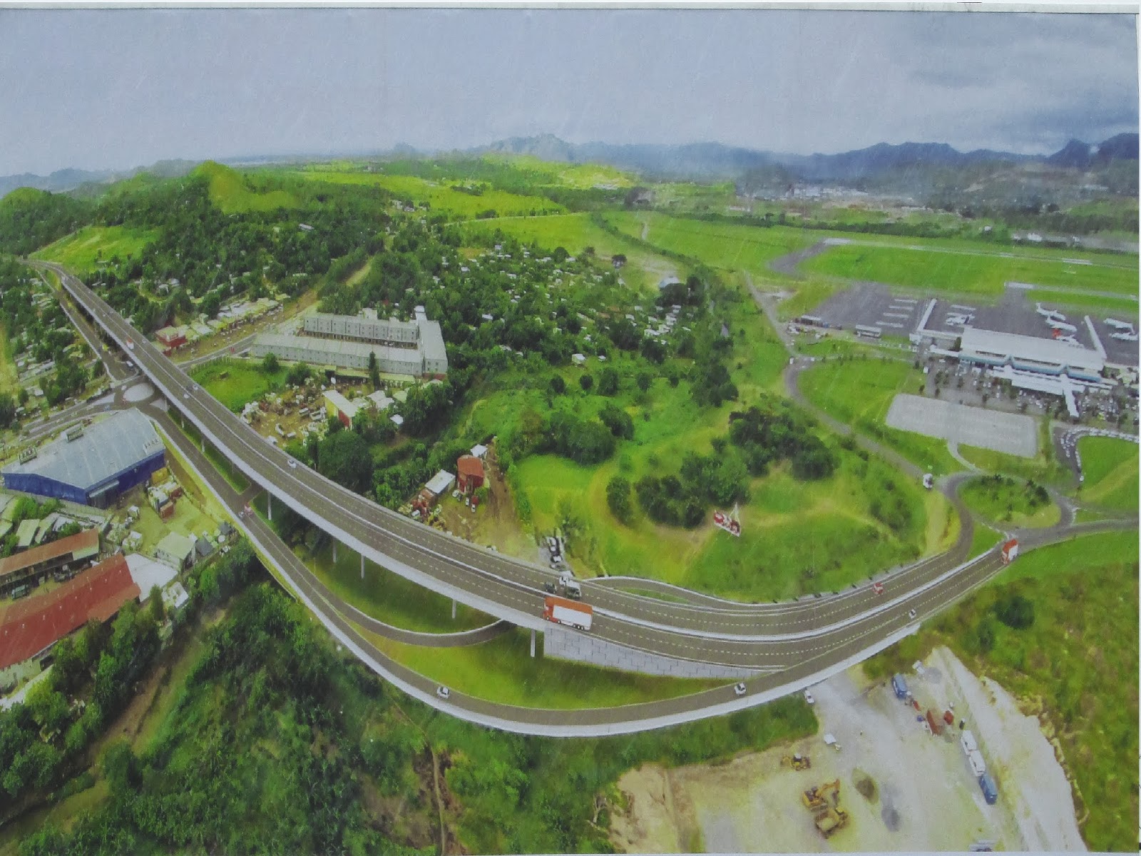 Port Moresby/Papua New Guinea's Fly Over Bridge Development