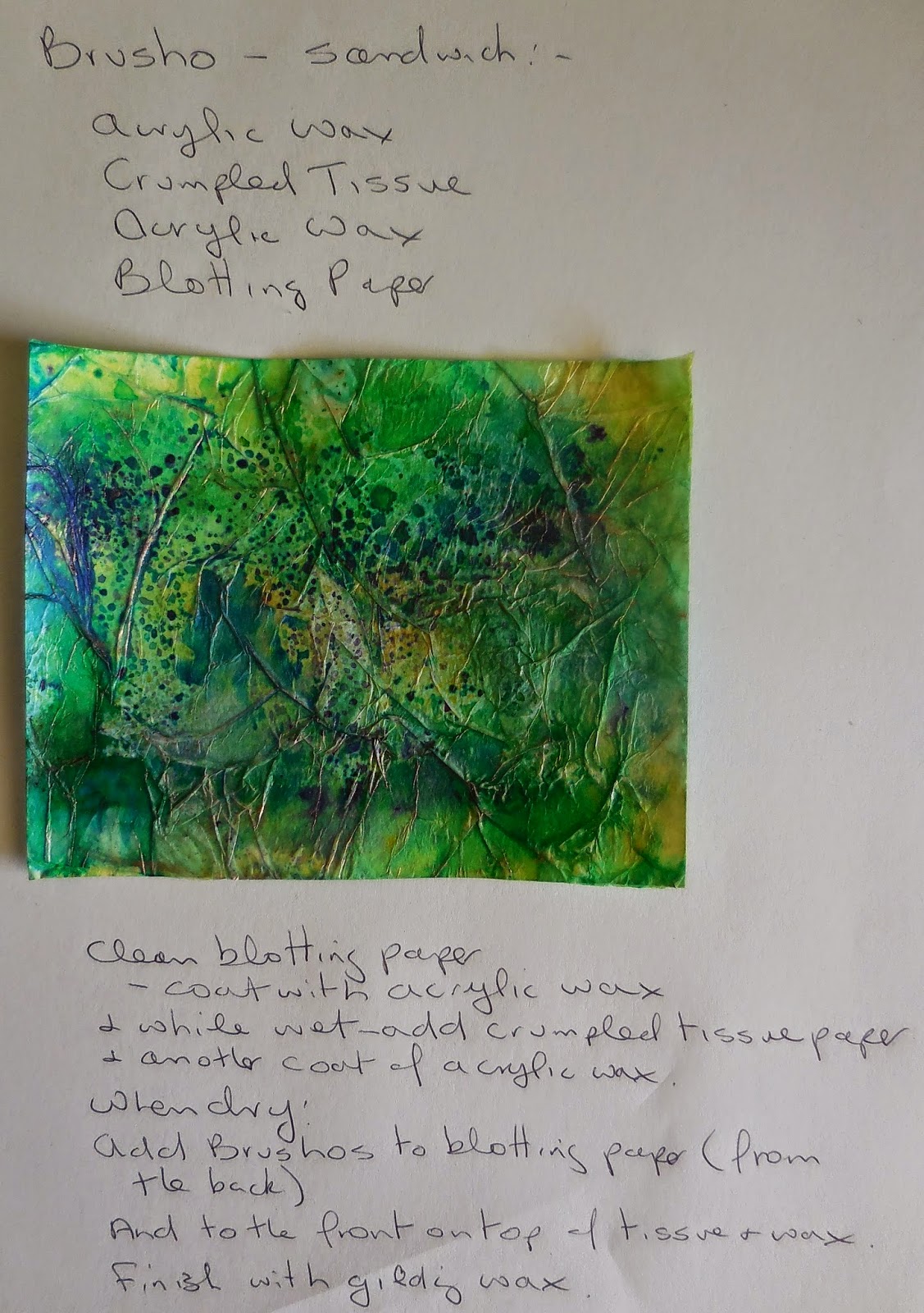 Ink, Paint & Me: Brusho workout!