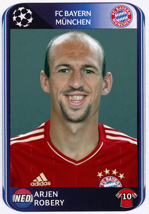 Pic of the day: Arjen Robéry - Mash-up of Robben & Ribéry | inside ...