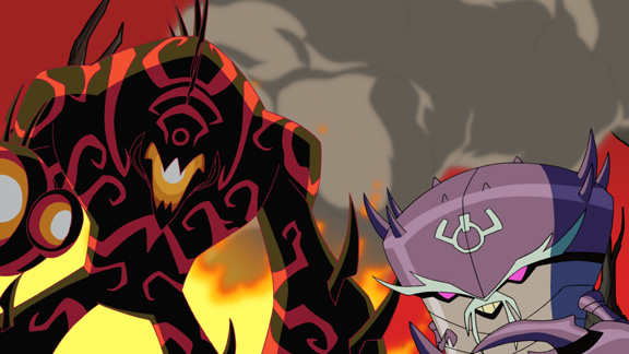 Almanaque Ben 10: Of Predators and Prey, Part 2 - Tyrannopede aparece!