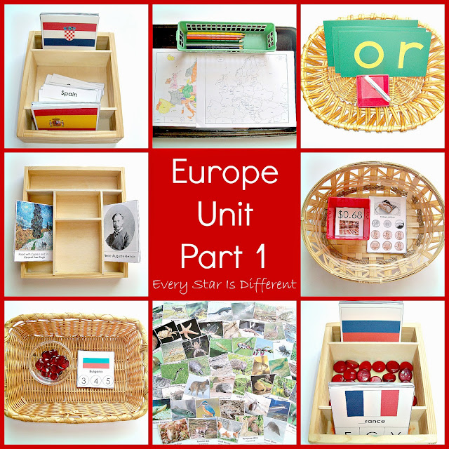 Montessori-inspired Study of Europe with Free Printables - Every Star ...