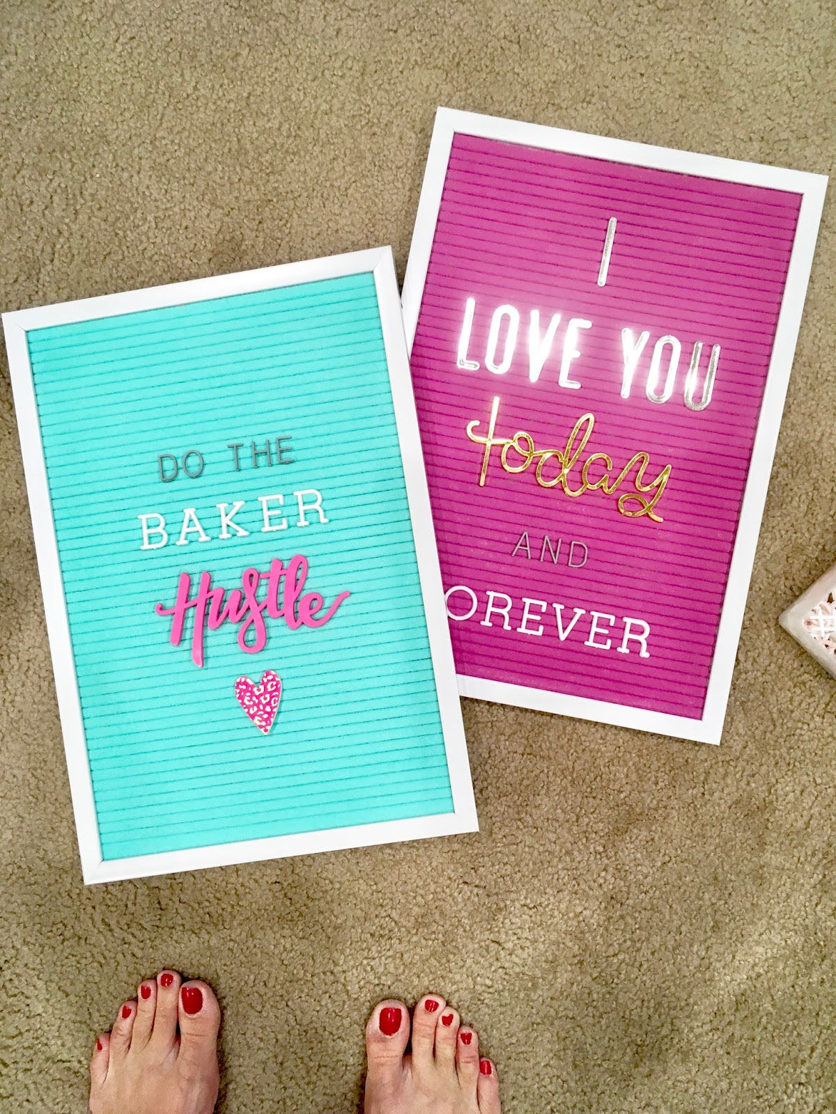 restlessrisa: DIY Customize Color Letterboard