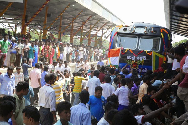 Yal Devi arrives in Jaffna again