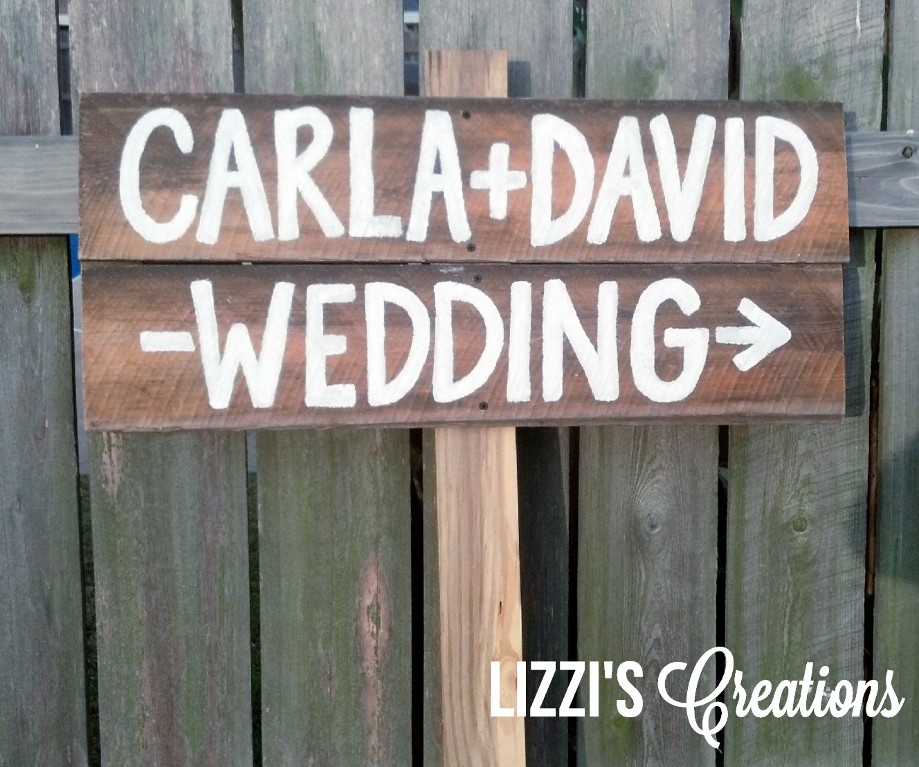 Lizzi's Creations: Project Wedding: DIY Rustic Wedding Signs