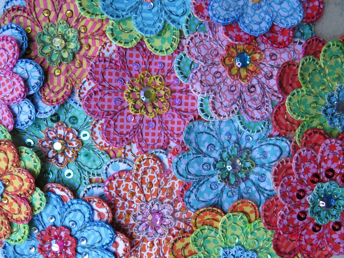 Frieda Oxenham: Fabric Flowers